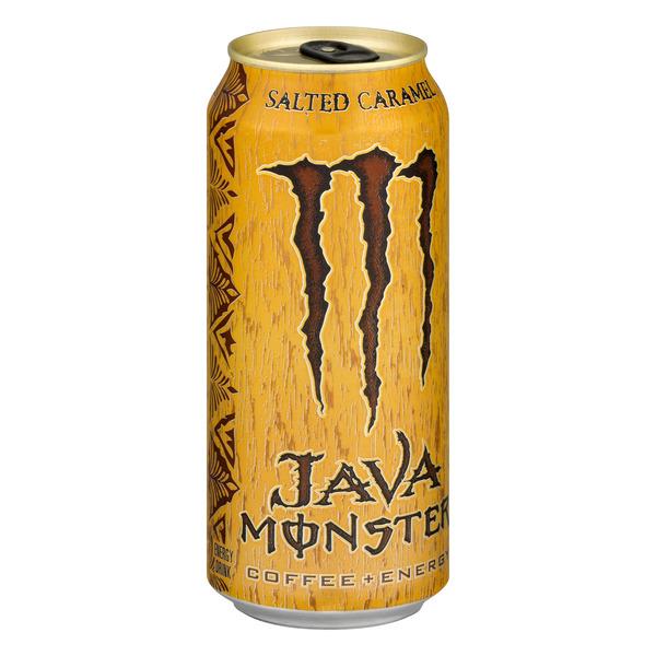 Monster Energy Drink Java Salted Caramel - 473ml cans, 12 pk*